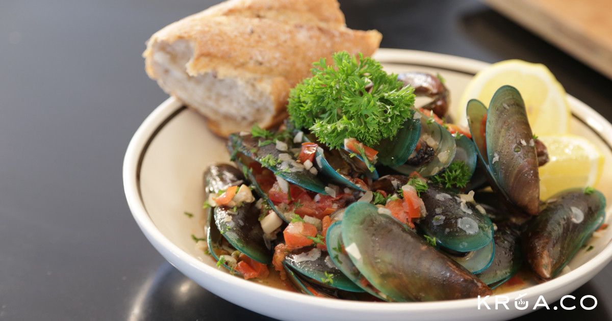 Baked Mussels