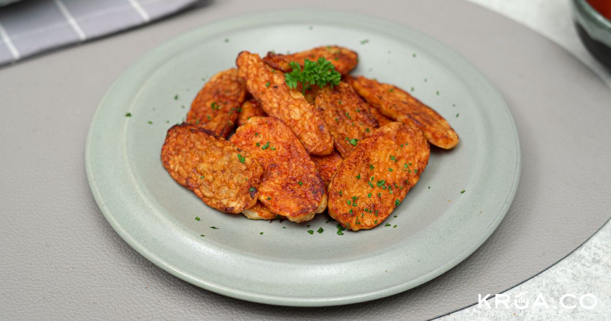 เทมเป้ย่างซอสบาร์บีคิว by KRUA.CO