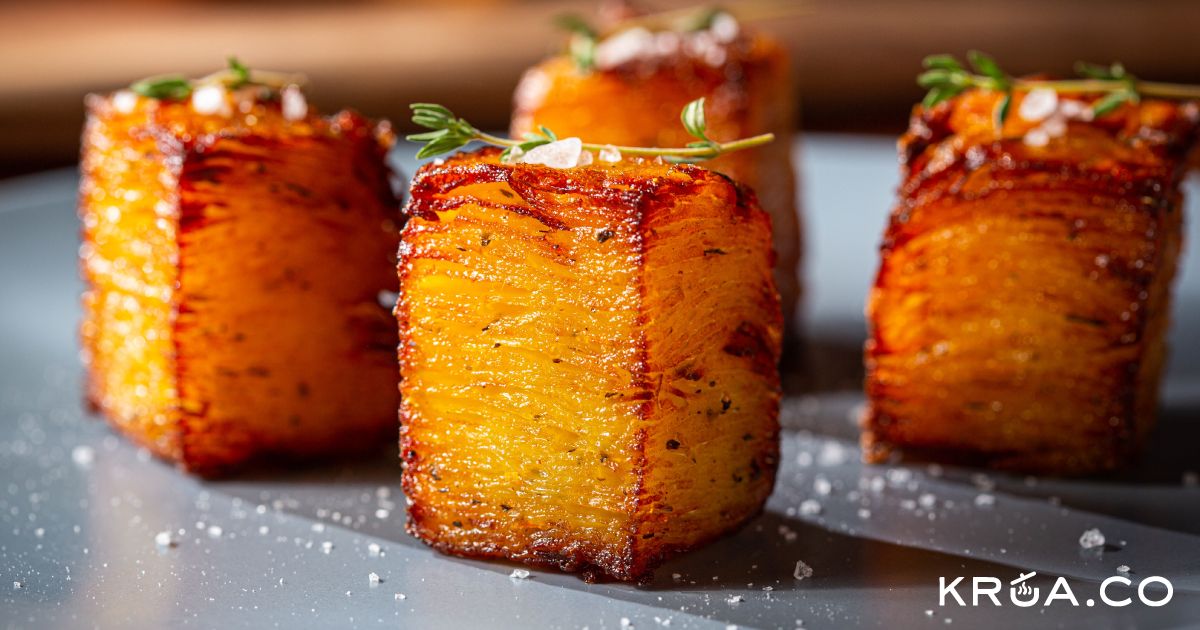 โปเตโต้พาเว่ (Potato pavé) by KRUA.CO